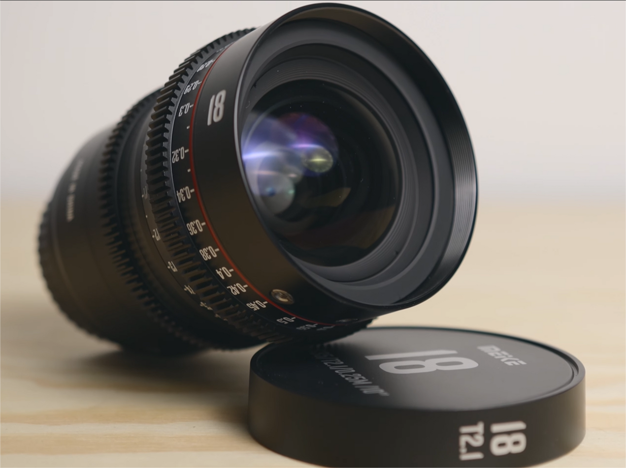 Super 35 Frame 3 Lenses Kit for Cinematic Capturing Filmmaker