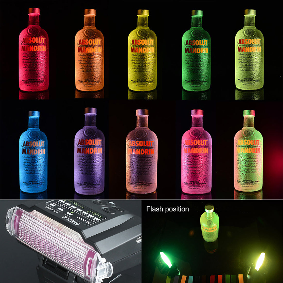 Meike MK-MT24 2.4G Wireless Speedlight Macro Twin Lite Flash(Version 2